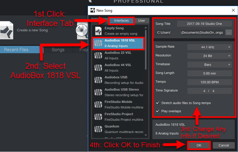 AudioBox 1818: Create Headphone Cue Mix for Studio One in Windows ...