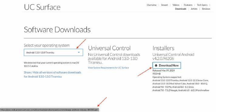 Universal Control Mobile App Screen Sizing Adjustment (Android) – Knowledge Base | PreSonus