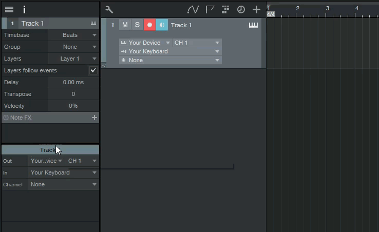 Studio One Pro 7: Setting up a Song to Record With a MIDI Hardware ...