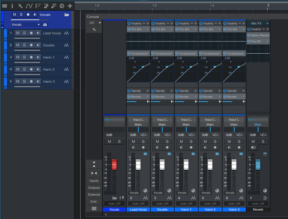 Free Studio One Vocal Template Printable Templates