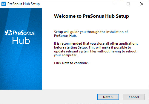 Installing the PreSonus Hub – Knowledge Base | PreSonus