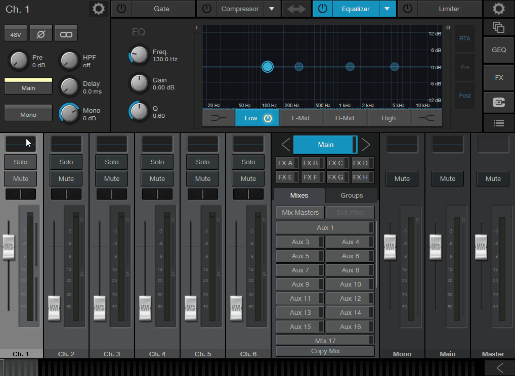 StudioLive Series III - Switching Channel Input-Types in Universal ...