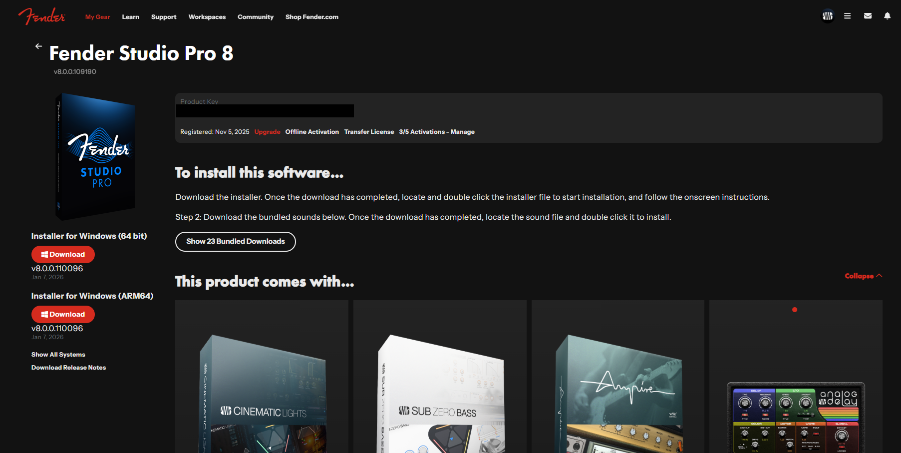 How To Update Fender Studio Pro – Knowledge Base | PreSonus