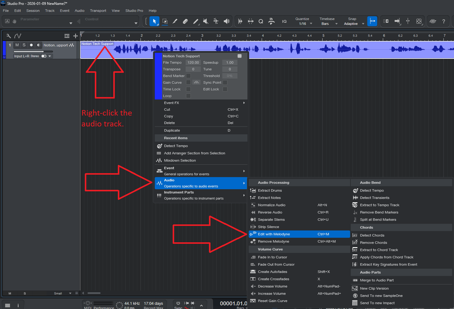 Fender Studio Pro: Installing 3rd Party Content (Celemony Melodyne ...