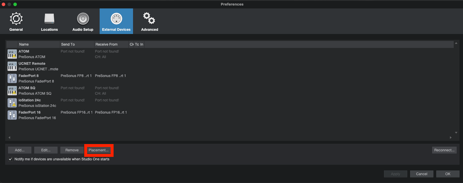Faderport: How to Group Multiple Faderport 8 and 16's in Studio One ...