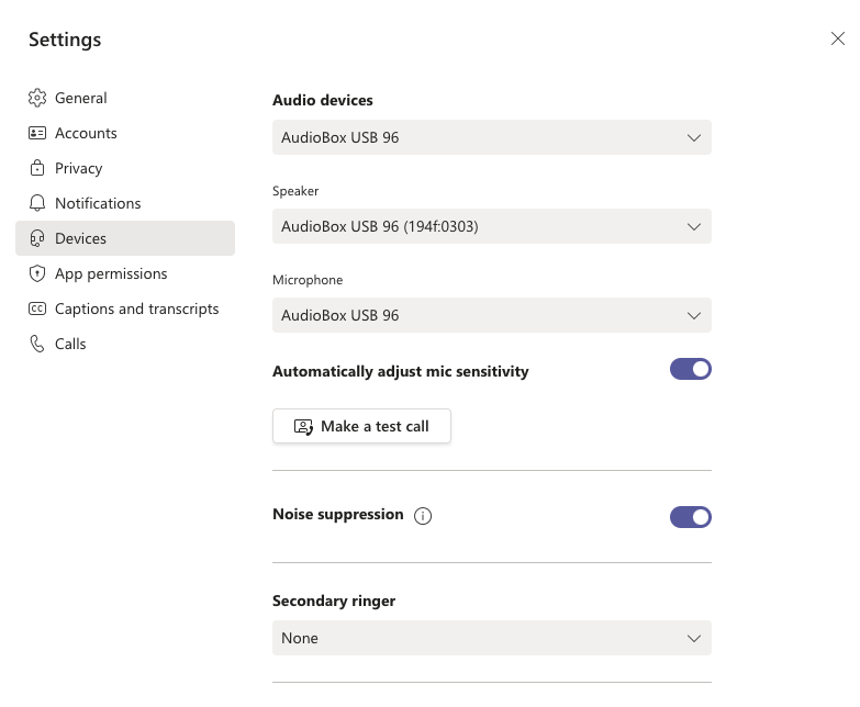 Audiobox USB 96: Using your Audiobox with Video Conferencing Software ...