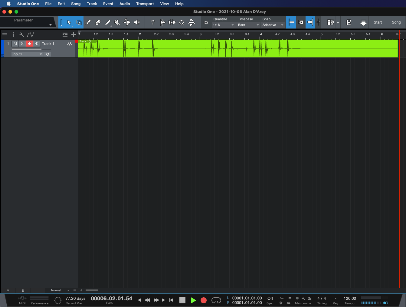 Studio 24c: Setup an Audio Track in Studio One – Knowledge Base | PreSonus