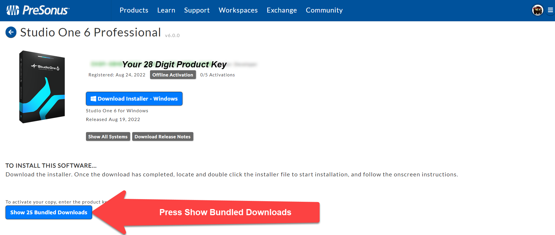 [5] Studio One Pro 7: Installing Additional Content [PreSonus Sound ...