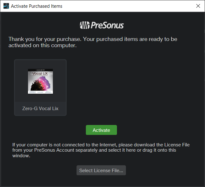 [7] Studio One Pro 7: Installing Studio One Sample and Loop Libraries ...